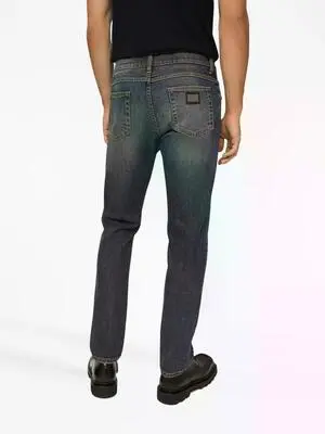 Dolce & Gabbana Logo-plaque Slim Jeans