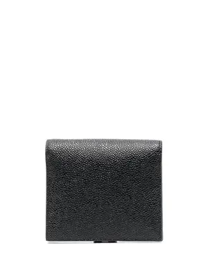 Thom Browne Pebbled Bi-fold Wallet
