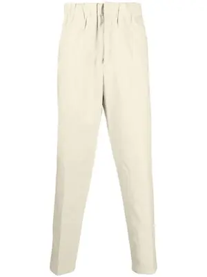 JIL SANDER Elasticated-waistband Cotton Trousers