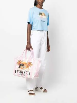 MC2 SAINT BARTH Fiorucci Vanity Beach Bag