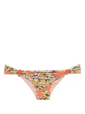 CLUBE BOSSA Floral-print Bikini Bottom - Multicolour
