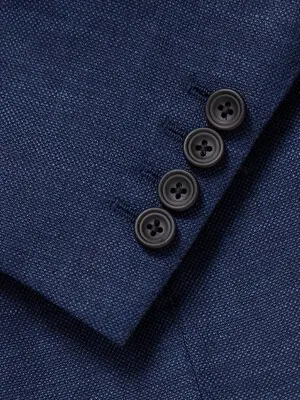 Kingsman Wool, Linen And Silk-blend Hopsack Blazer