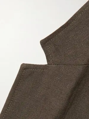 Oliver Peoples Theobald Unstructured Linen Suit Jacket