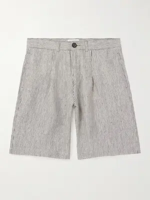 Pin/pencil Stripes Bottoms For Men