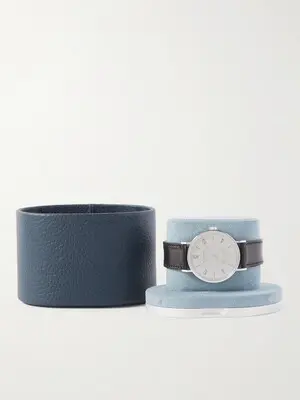 CHARLES SIMON Theo Full-grain Leather Watch Roll