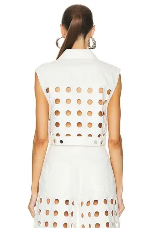 Alaïa Denim Vest