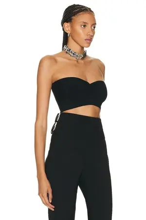 Alaïa Bandeau Top - Noir Ala?a