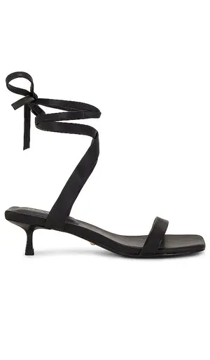 Raye Ore Heel Sandal - Black