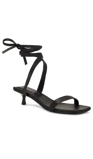 Raye Ore Heel Sandal - Black