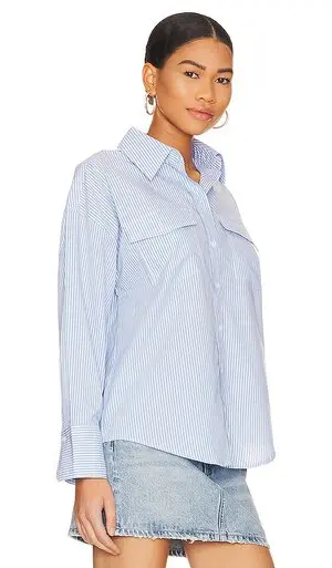 Blanknyc Button Up Shirt - Blue Sky