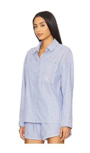 Blanknyc Button Up Shirt - Sailing