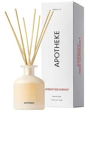 APOTHEKE Apricot Red Currant Reed Diffuser In White
