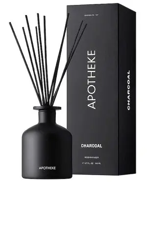 APOTHEKE Charcoal Reed Diffuser In Black - N,a