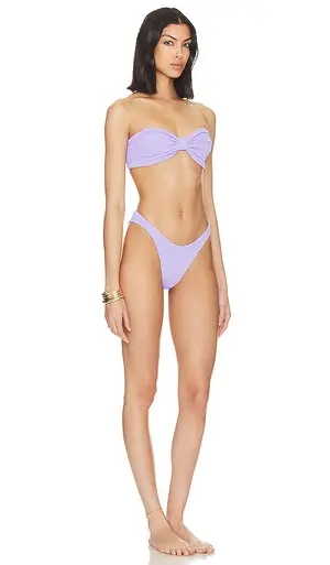 Hunza G Jean Bikini Set - Lilac