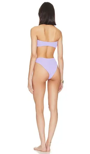 Hunza G Jean Bikini Set - Lilac
