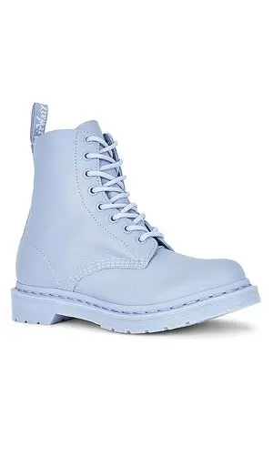 Dr. Martens 1460 Pascal Mono Virginia Boot In Blue