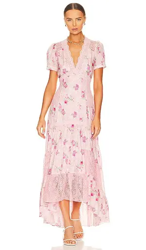 LoveShackFancy Tink Dress In Pink