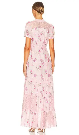 LoveShackFancy Tink Dress In Pink