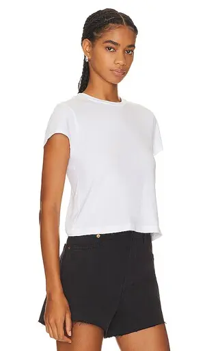 AGOLDE Shrunken Tee - White