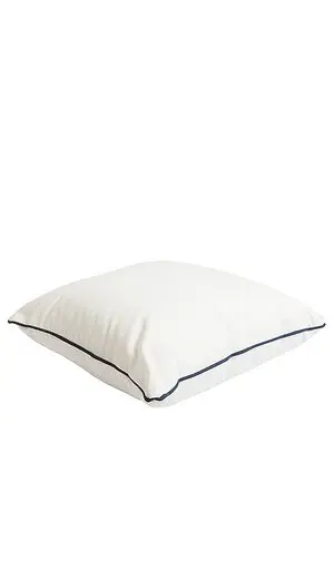 BUSINESS & PLEASURE Euro Throw Pillow In White - Rivie White
