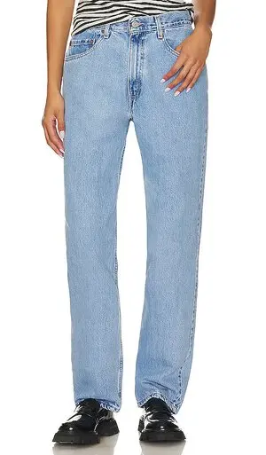 ALIGRACE Aligrace Kelsey Baggy Customs In Blue. Light Medium