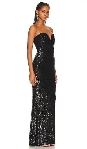 NOOKIE Lumiere Gown - Black