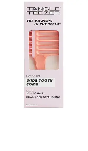 TANGLE TEEZER Wide Tooth Comb - Peach
