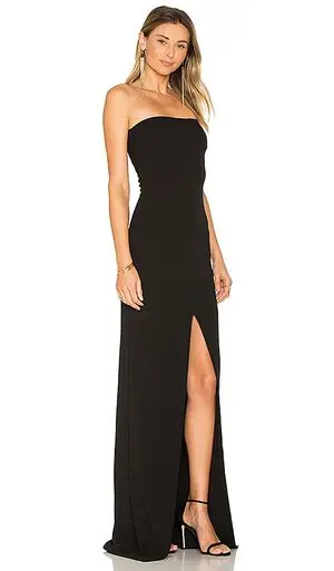 Solace London Bysha Maxi Dress - Black