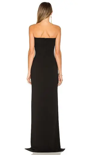 Solace London Bysha Maxi Dress - Black