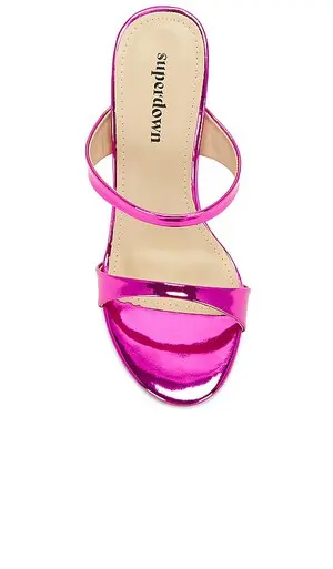 Superdown Serena Heel In Fuchsia
