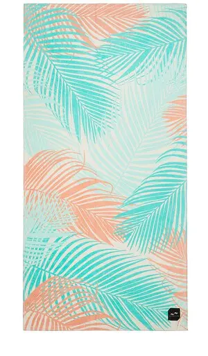 SLOWTIDE Hala Beach Towel In Baby Blue - Tropical