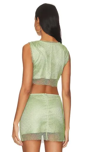 CAMILA COELHO Tropez Crop Top
