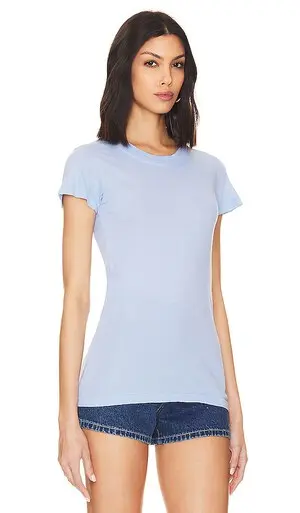 Lamade Crew Neck Tee In Baby Blue