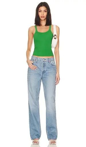 RE/DONE Originals The Long Loose Jeans - Wasted Indigo