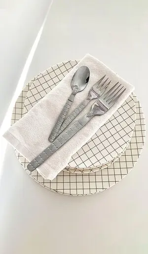 XENIA TALER Metric Dinner Plates Set Of 4 In White