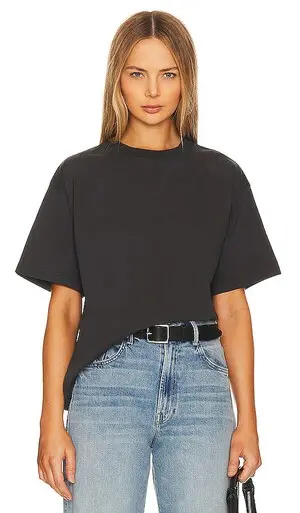WAO The Relaxed Tee - Washed Black