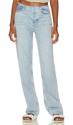 GRLFRND Jordan Boyfriend Jeans - Hot Springs