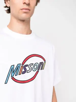 Missoni Logo-print Cotton T-shirt