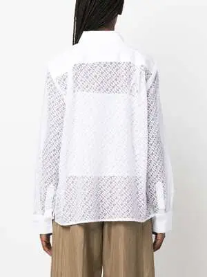 Tommy Hilfiger Monogram Lace Shirt