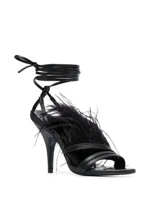 Patrizia Pepe 115mm Leather Sandals