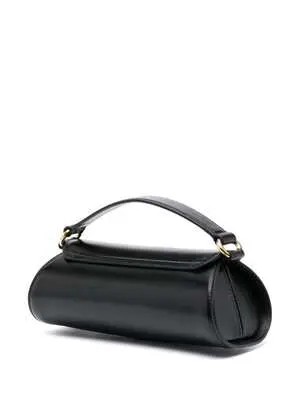 JIL SANDER Small Cannolo Tote - Black