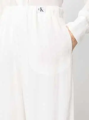 Calvin Klein Plissé Wide-leg Trousers