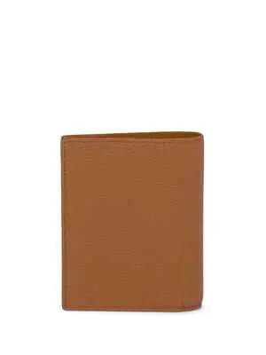 Prada Small Logo-plaque Leather Wallet