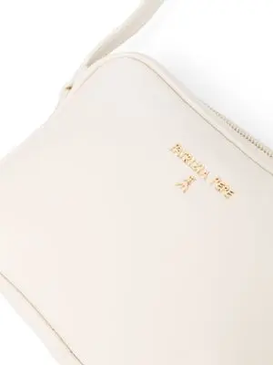 Patrizia Pepe Leather Crossbody Bag - Neutrals