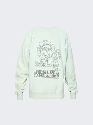 SAINT MXXXXXX Printed Cotton Sweatshirt