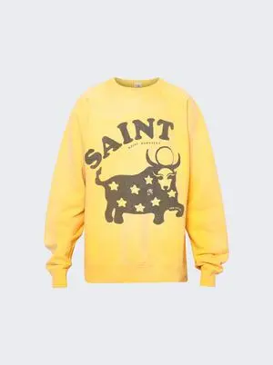 SAINT MXXXXXX Printed Cotton Sweatshirt