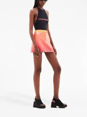 COURREGES Sunset Tech Jersey Bodysuit