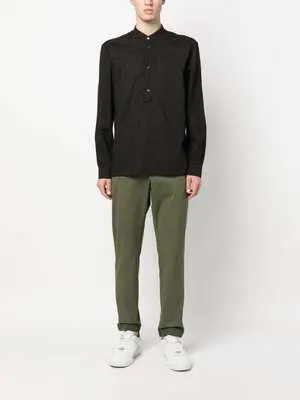 DONDUP Straight-leg Chino Trousers - Green
