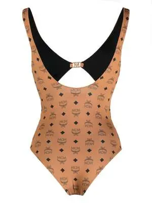 Mcm Monogram-print Swimsuit