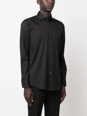 BOSS Spread-collar Button -up Shirt